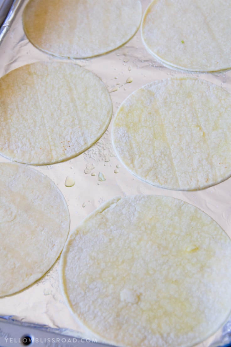 Homemade Tostadas with Baked Tostada Shells | YellowBlissRoad.com