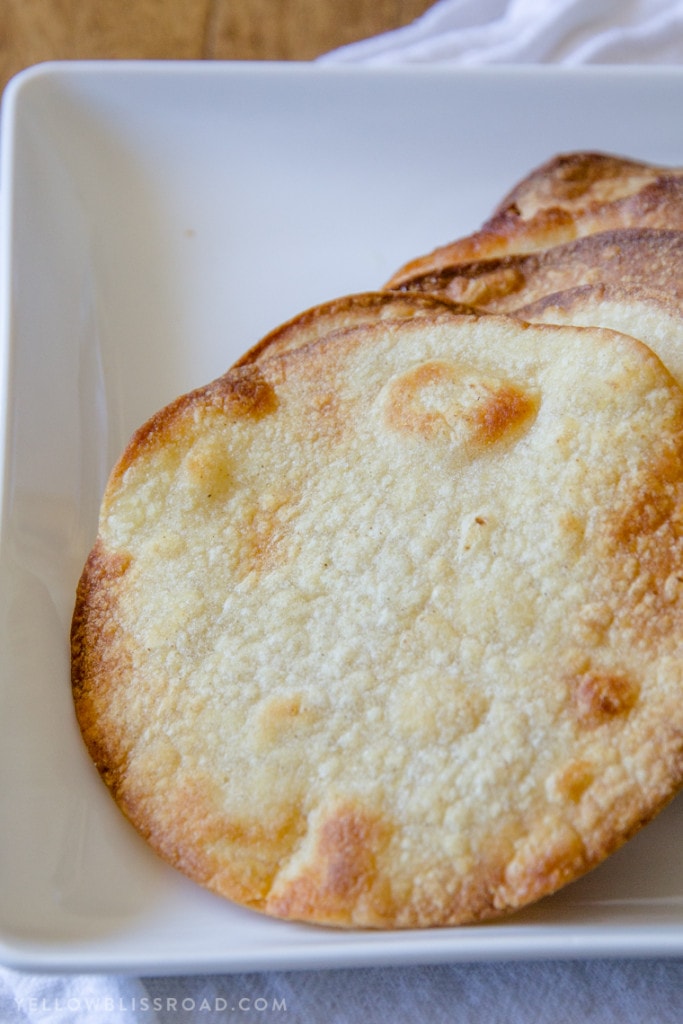 Homemade Tostadas with Baked Tostada Shells | YellowBlissRoad.com