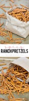 Spicy Pretzel Sticks with Ranch | YellowBlissRoad.com
