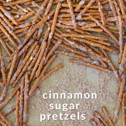 Cinnamon Sugar Pretzel Sticks - Yellow Bliss Road
