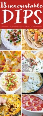 50 BEST Appetizers - Dips and Hand Held Snacks - Yellow Bliss Road