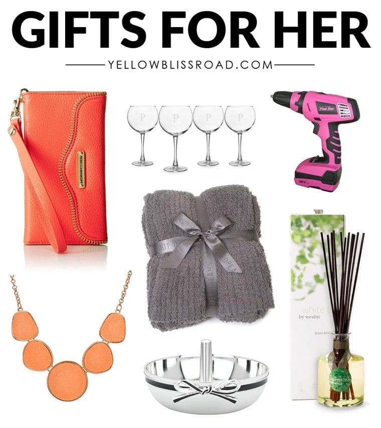 Christmas Gift Ideas for HER to Fit Every Budget - Yellow Bliss Road Christmas Gift Ideas for HER to Fit Every Budget - Yellow Bliss Road