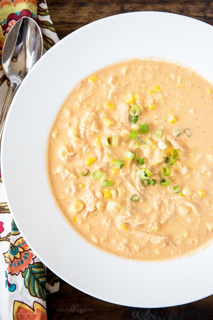 Pumpkin, Corn and Potato Chowder | Rich, Earthy and Delicious Soup