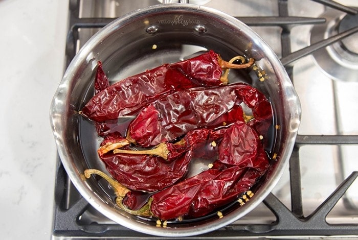 Slow Cooker Red Chile Beef - Yellow Bliss Road