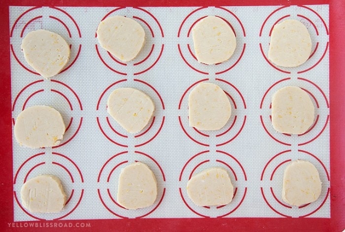 Iced Lemon Shortbread Cookies - Yellow Bliss Road
