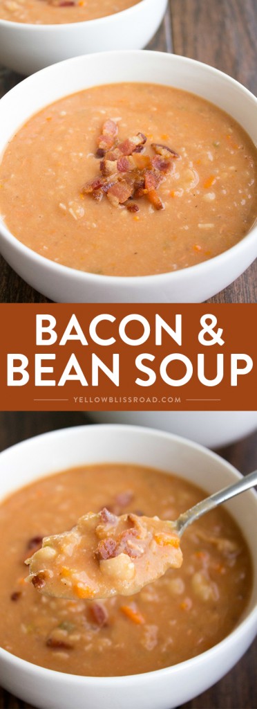 Bacon and Bean Soup Recipe - Yellow Bliss Road