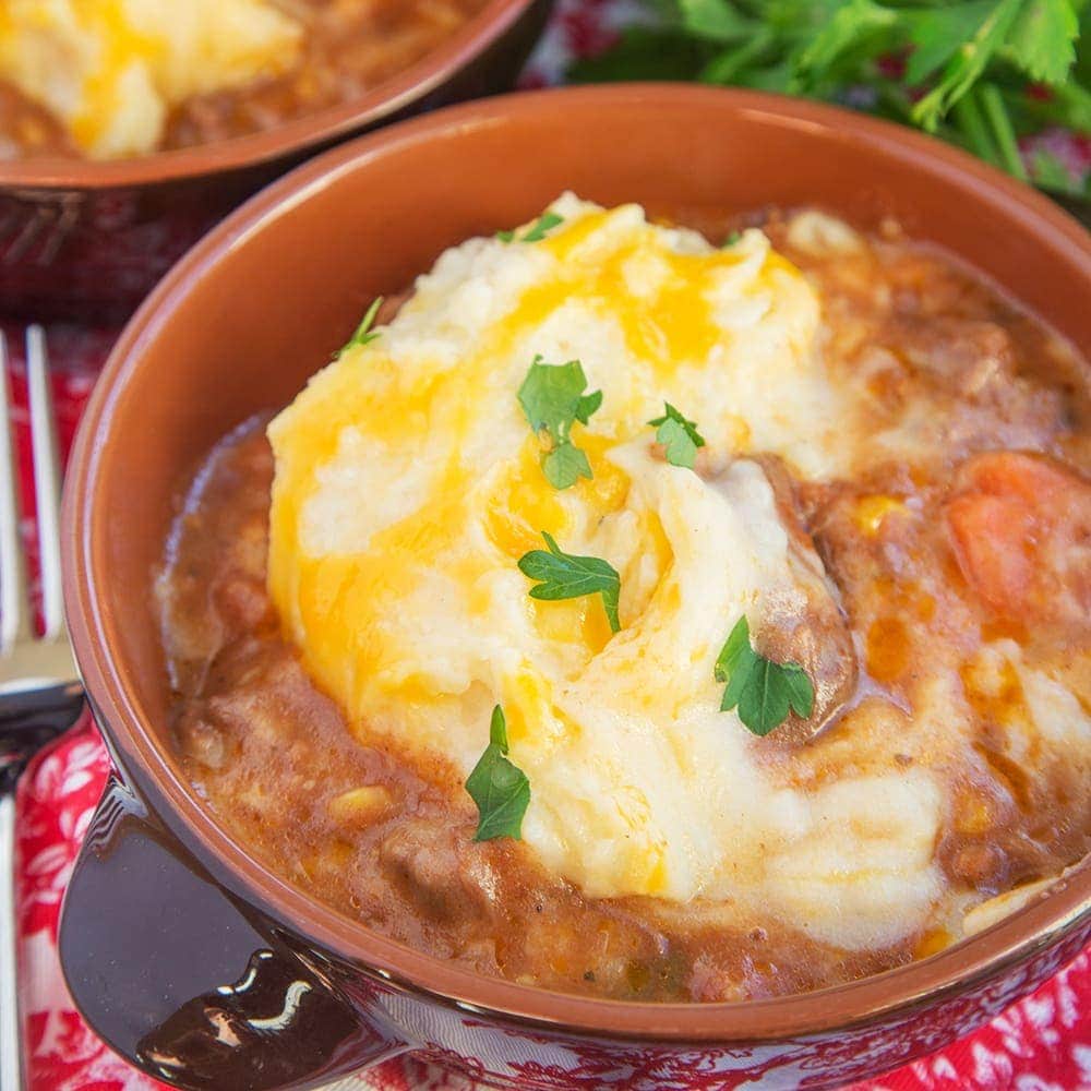 Slow Cooker Shepherd's Pie - Yellow Bliss Road