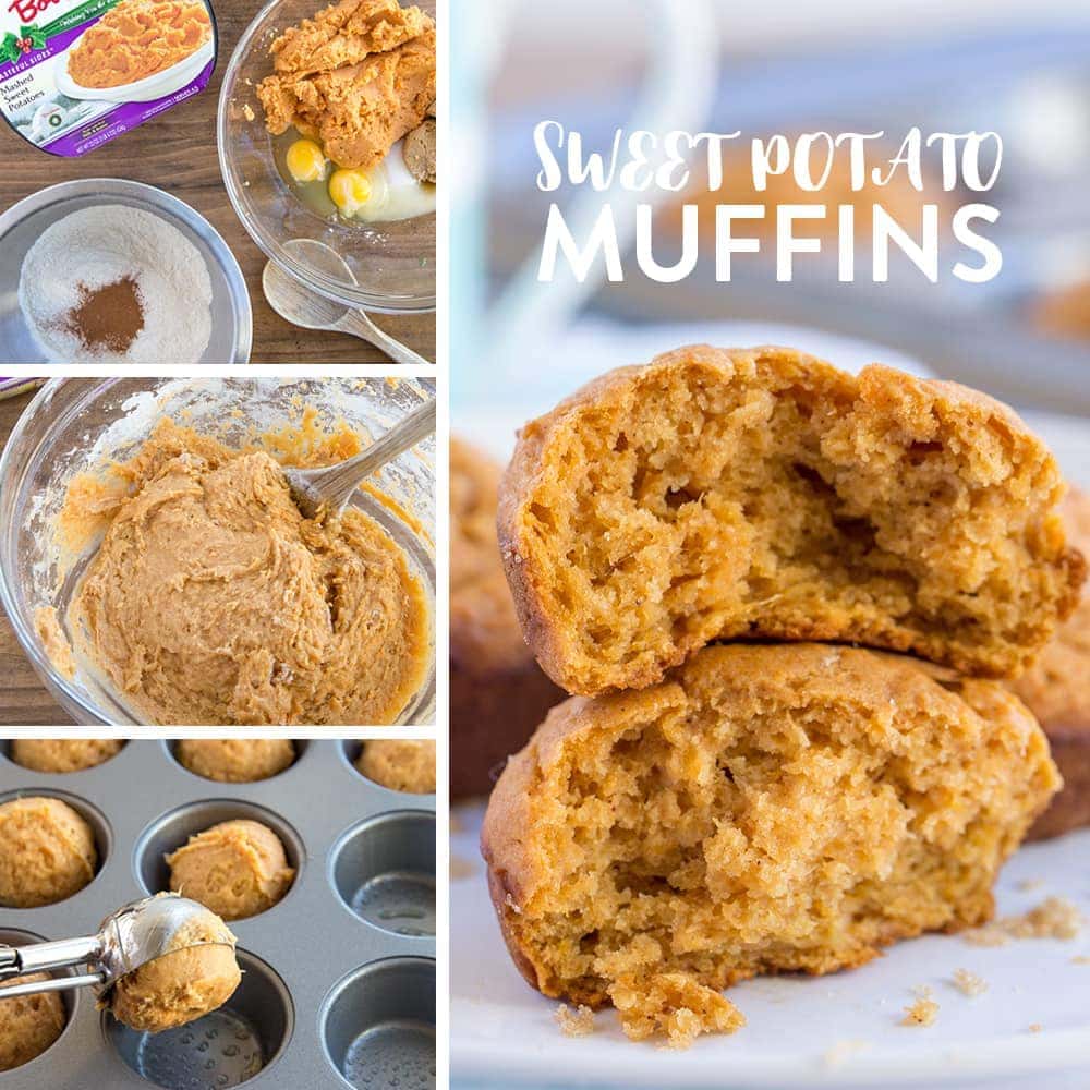 Sweet Potato Muffins - Yellow Bliss Road