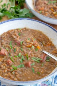 Pressure Cooker Lentil Soup - Yellow Bliss Road