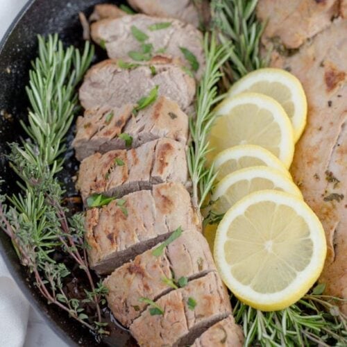Lemon Herb Pork Tenderloin - Yellow Bliss Road