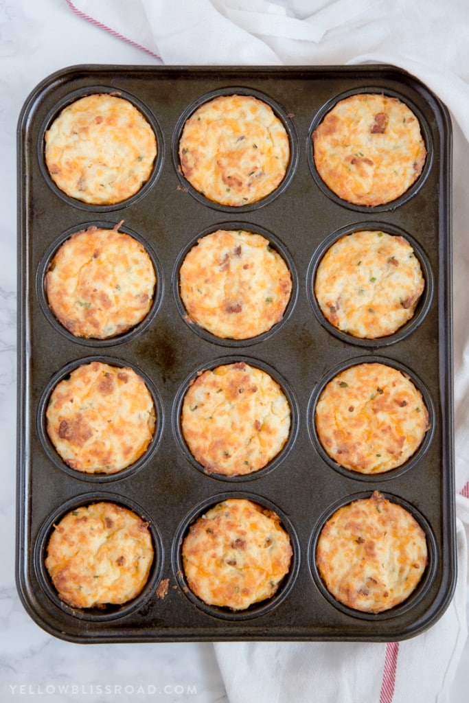 Loaded Mashed Potato Puffs - Yellow Bliss Road