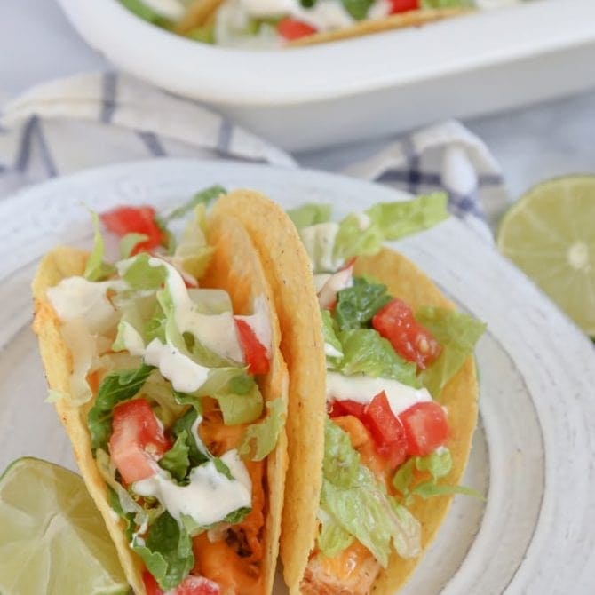 Slow Cooker Ranch Chicken Tacos for Taco Tuesday Slow Cooker Ranch Chicken Tacos for Taco Tuesday