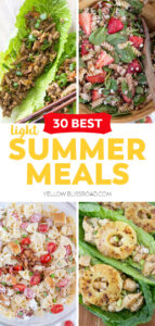 30 Light Summer Meals Perfect for Al Fresco Dining