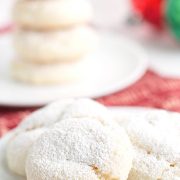 Easy Snowball Cookies Recipe (Nut Free) - YellowBlissRoad