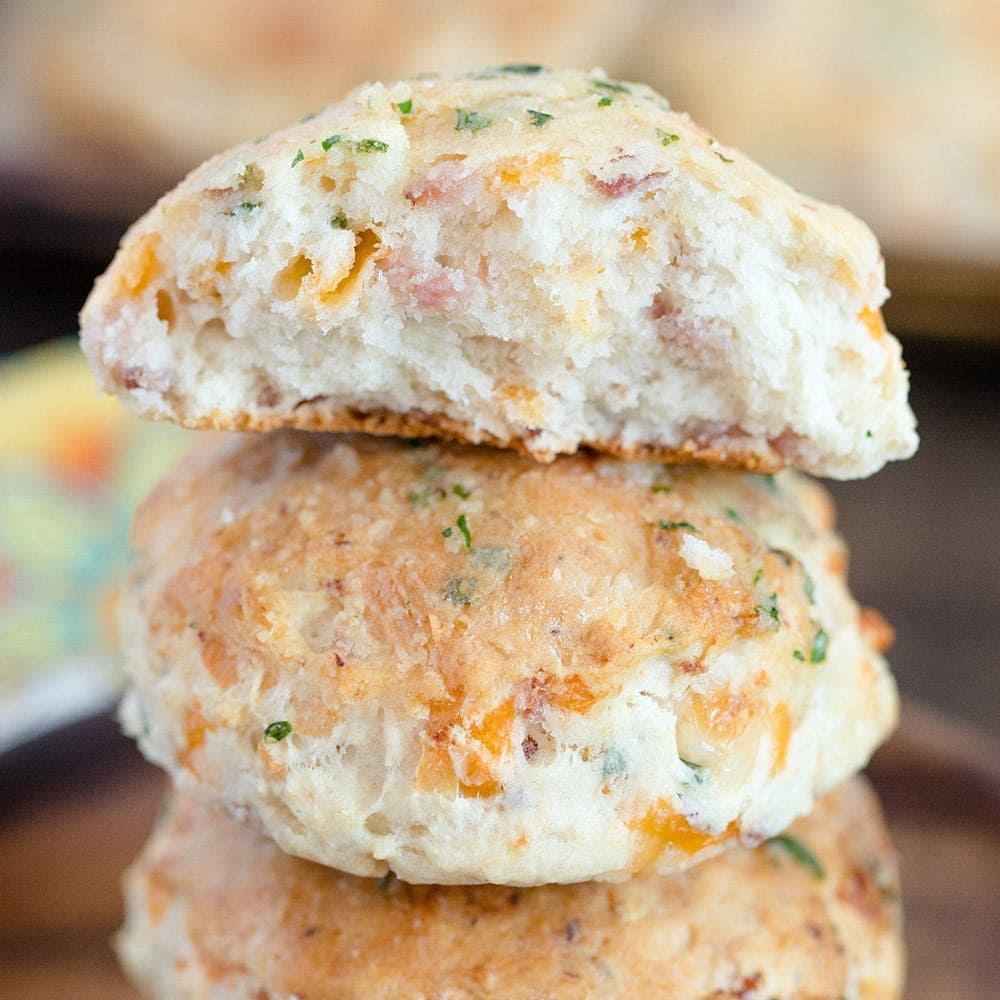 Ham & Cheese Biscuits | Easy and Delicious for Brunch