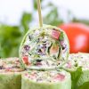 Greek Salad Pinwheels | Appetizer | YellowBlissRoad.com