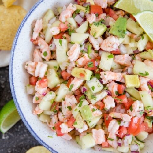 The Best Shrimp Ceviche Recipe | YellowBlissRoad.com