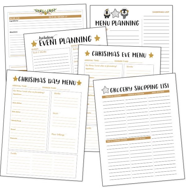 Christmas Planner (Free Printable Planner) | YellowBlissRoad.com