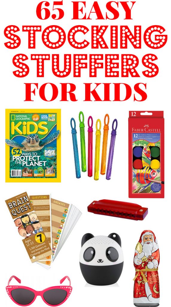 65 Stocking Stuffer Ideas for Kids | YellowBlissRoad.com