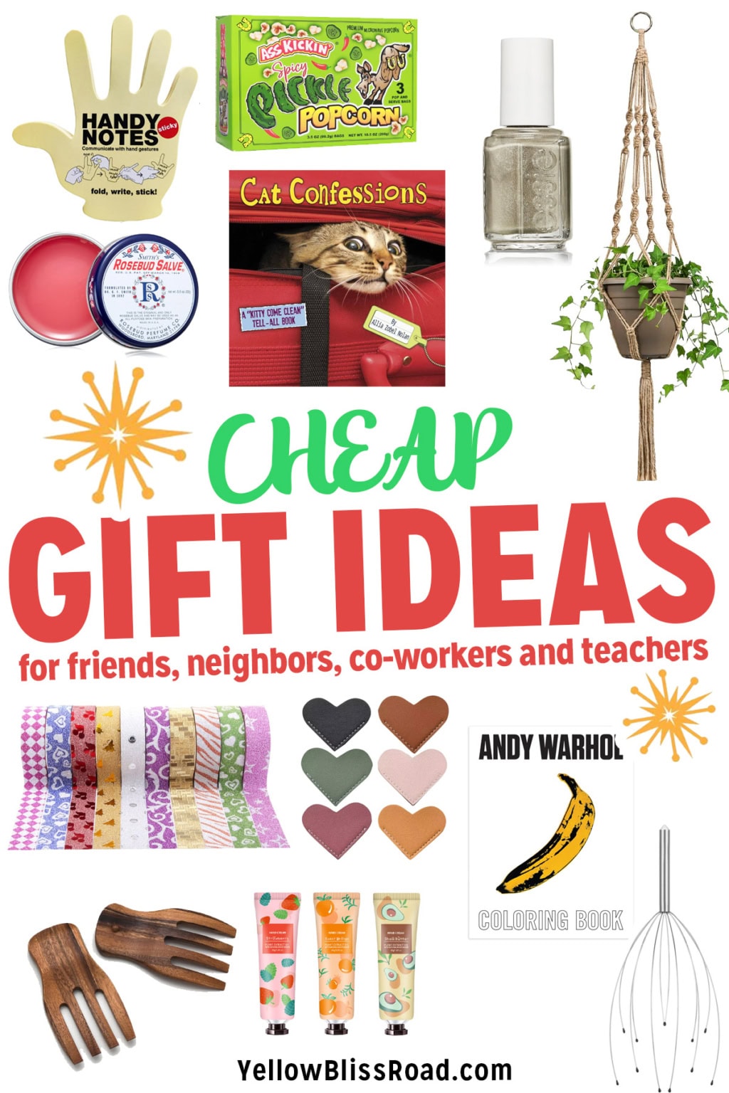 Budget Friendly Christmas Gifts - Yellow Bliss Road