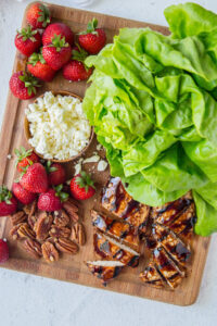 Grilled Balsamic Chicken Lettuce Wraps | Yellow Bliss Road