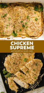 Baked Chicken Supreme Recipe | YellowBlissRoad.com