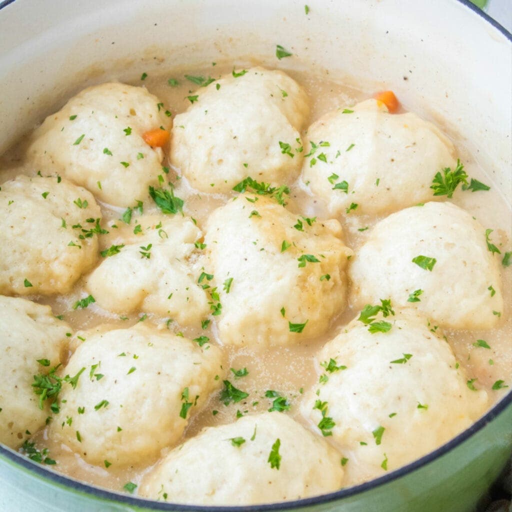 Homemade Chicken and Dumpling Soup - Yellow Bliss Road