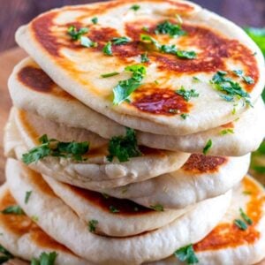 Fluffy Homemade Naan Bread - Yellow Bliss Road