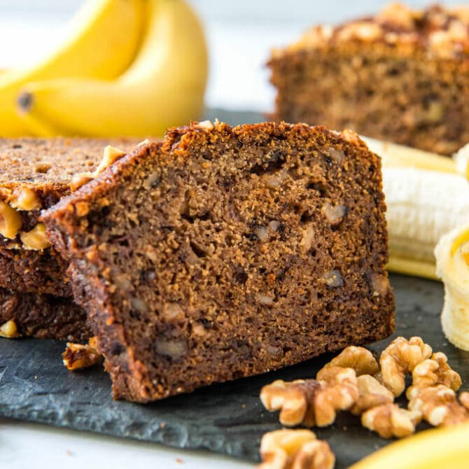 Best Banana Nut Bread Recipe | YellowBlissRoad.com