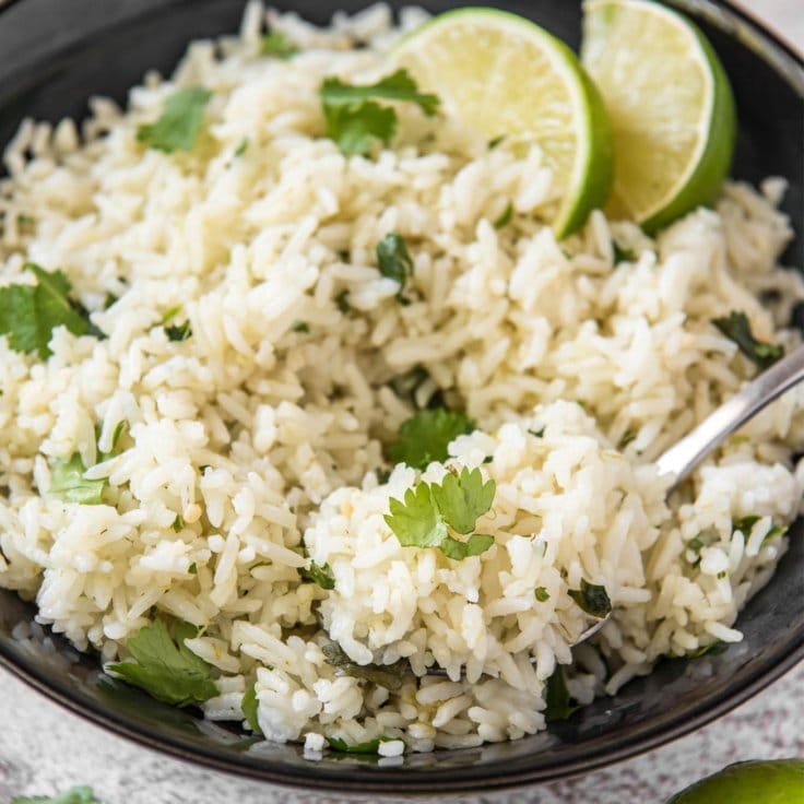Easy Cilantro Lime Rice Recipe