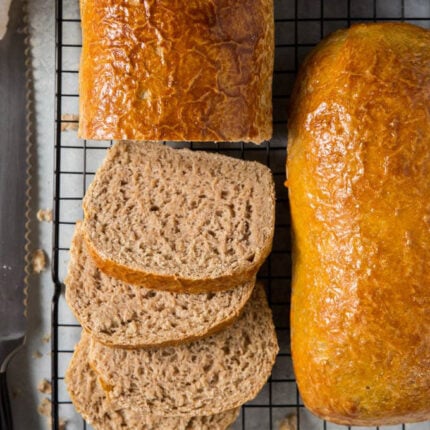 Homemade Whole Wheat Bread | YellowBlissRoad.com
