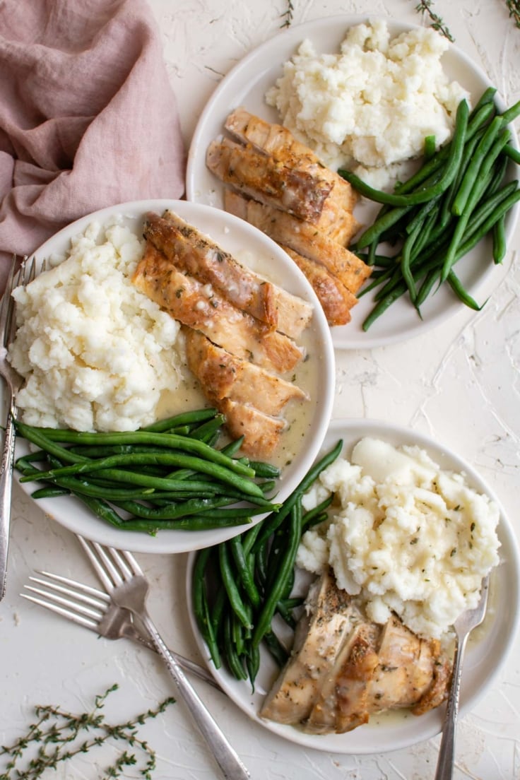 Roast Turkey Breast with Herb Butter - Yellow Bliss Road