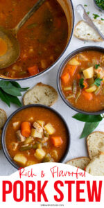 Pork Stew (Tender and Flavorful) | YellowBlissRoad.com