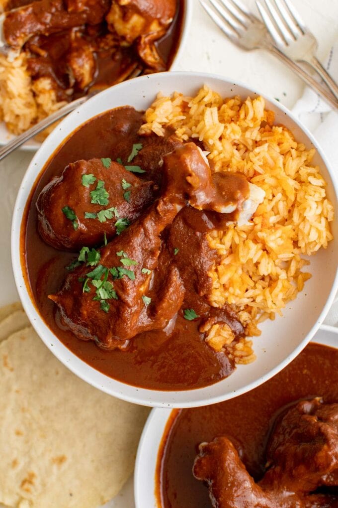 Authentic Mole Sauce (Chicken Mole) | YellowBlissRoad.com