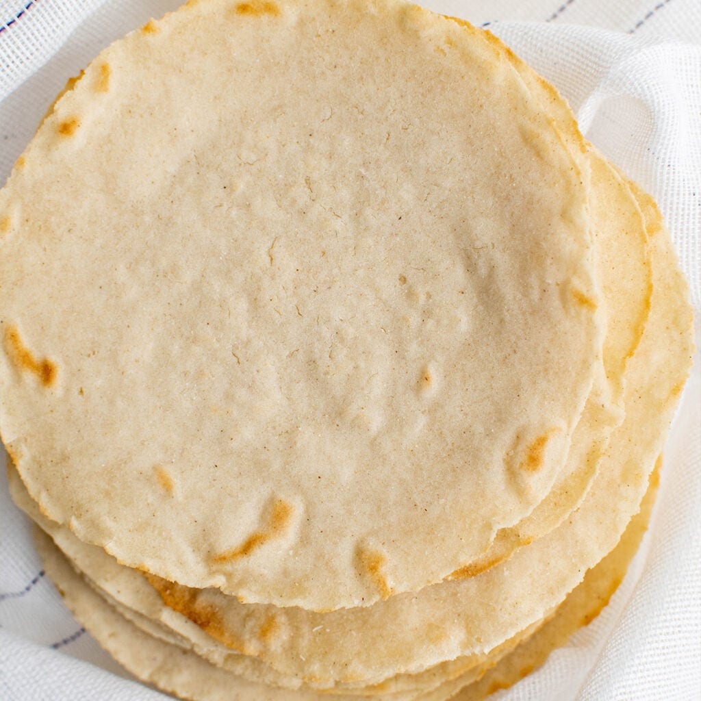 Easy Homemade Corn Tortillas | YellowBlissRoad.com