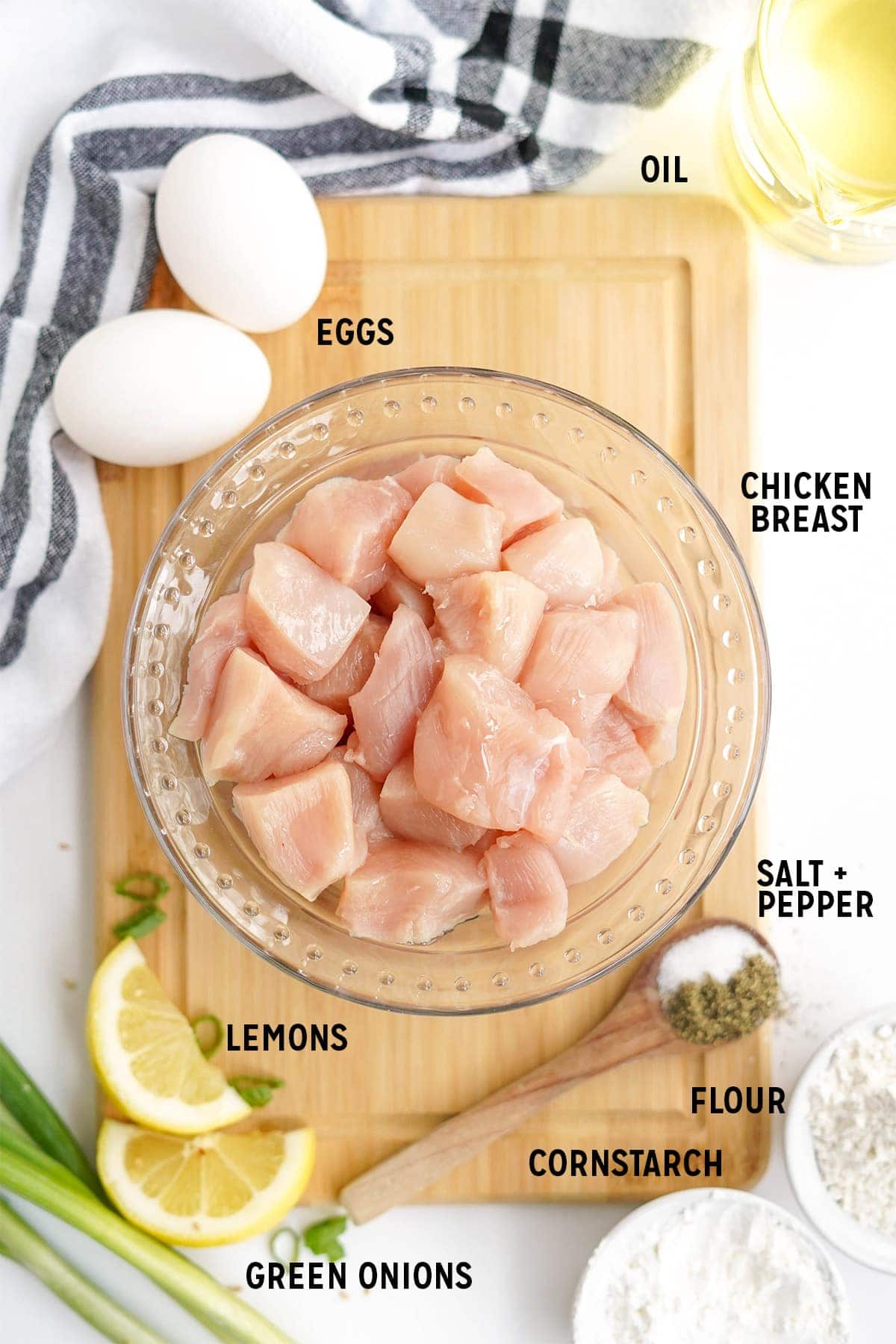 Chinese Lemon Chicken (Crispy, Sweet and Tangy) | YellowBlissRoad.com