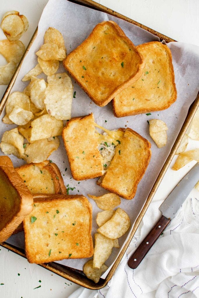 Oven Grilled Cheese Sandwiches - Yellow Bliss Road