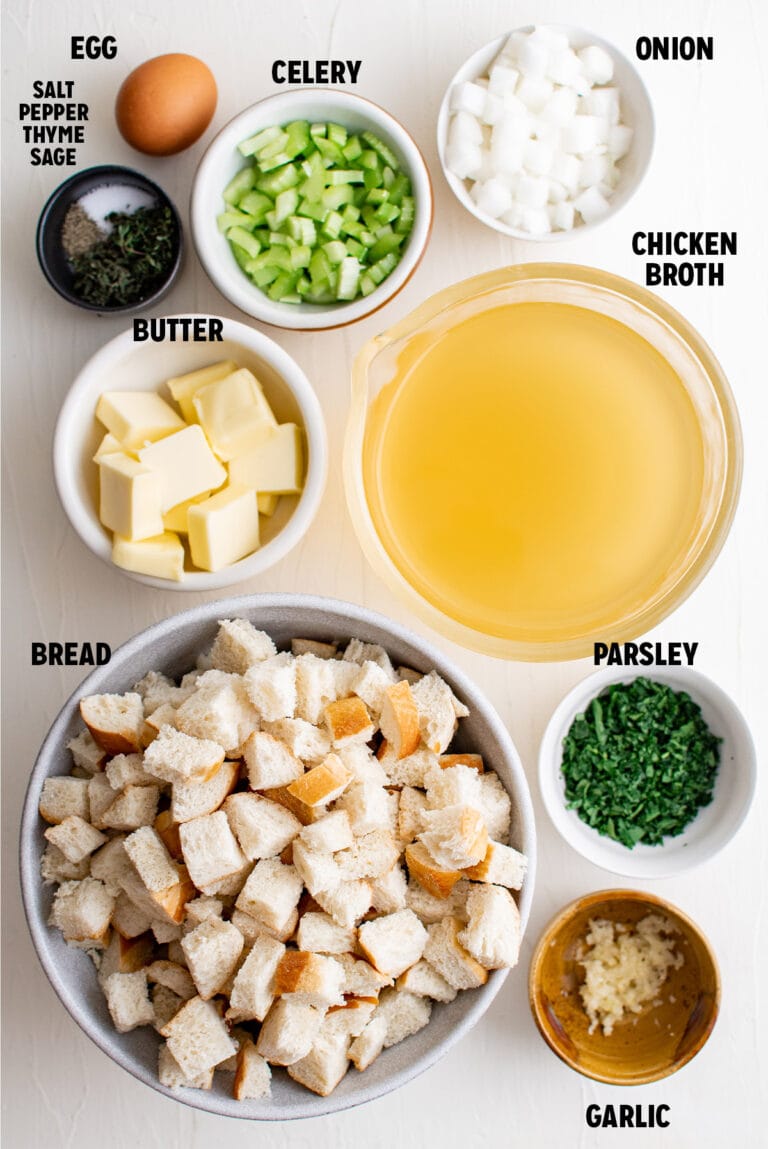 Easy Homemade Stuffing from Scratch | YellowBlissRoad.com