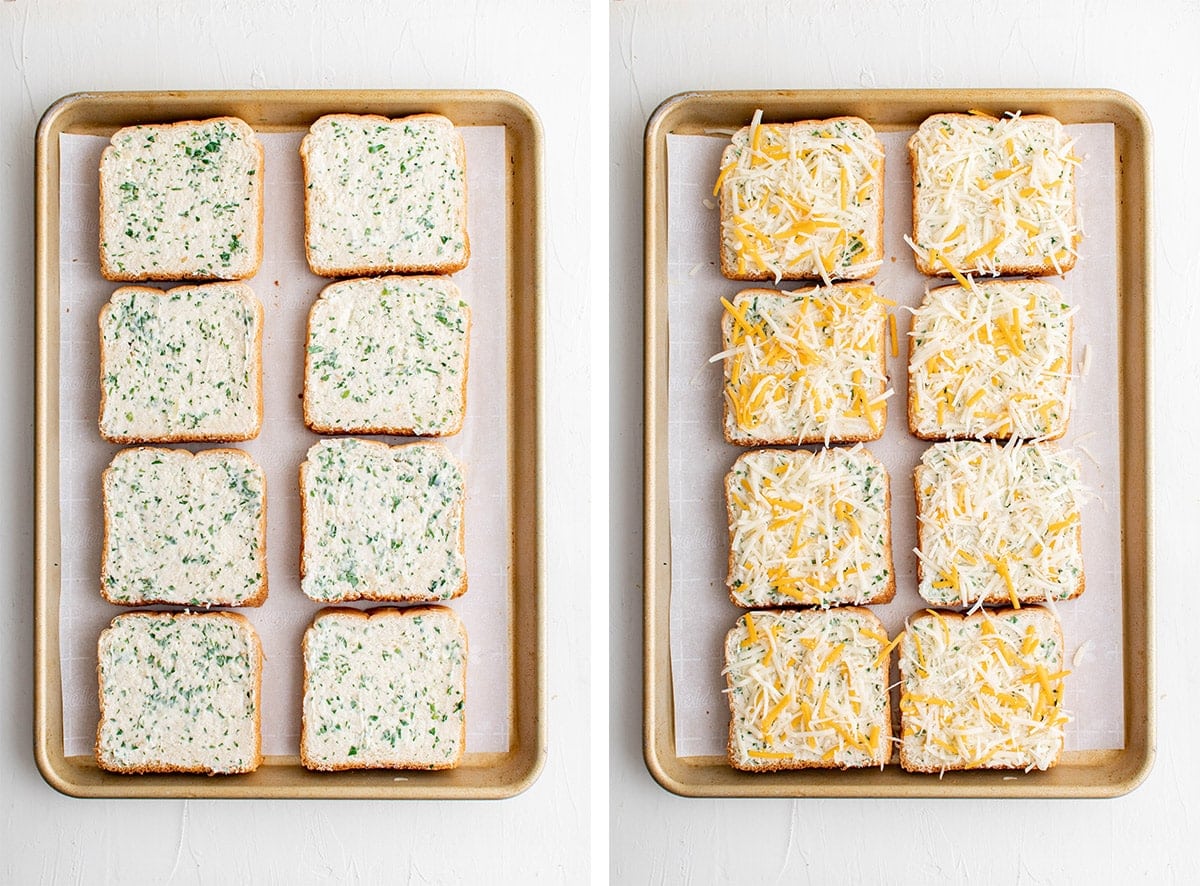 The Best Garlic Cheese Toast | YellowBlissRoad.com
