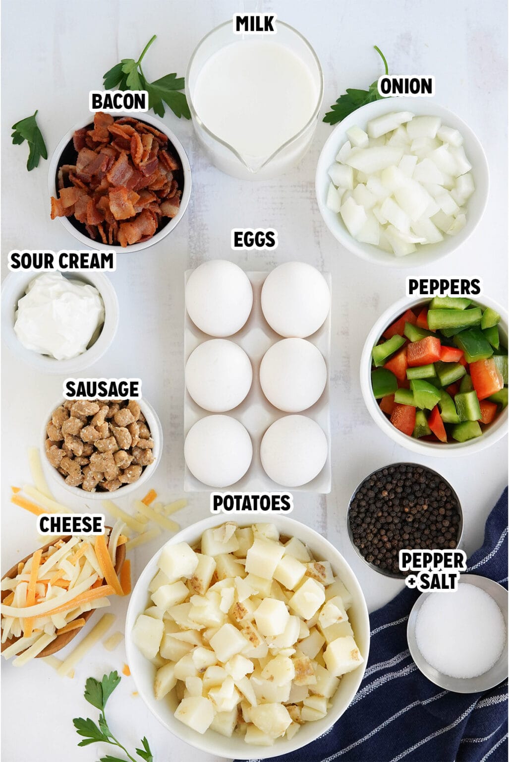 Ultimate Crockpot Breakfast Casserole | Yellow Bliss Road