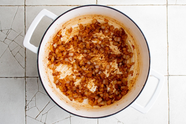 Easy Red Chicken Pozole Soup | Yellow Bliss Road