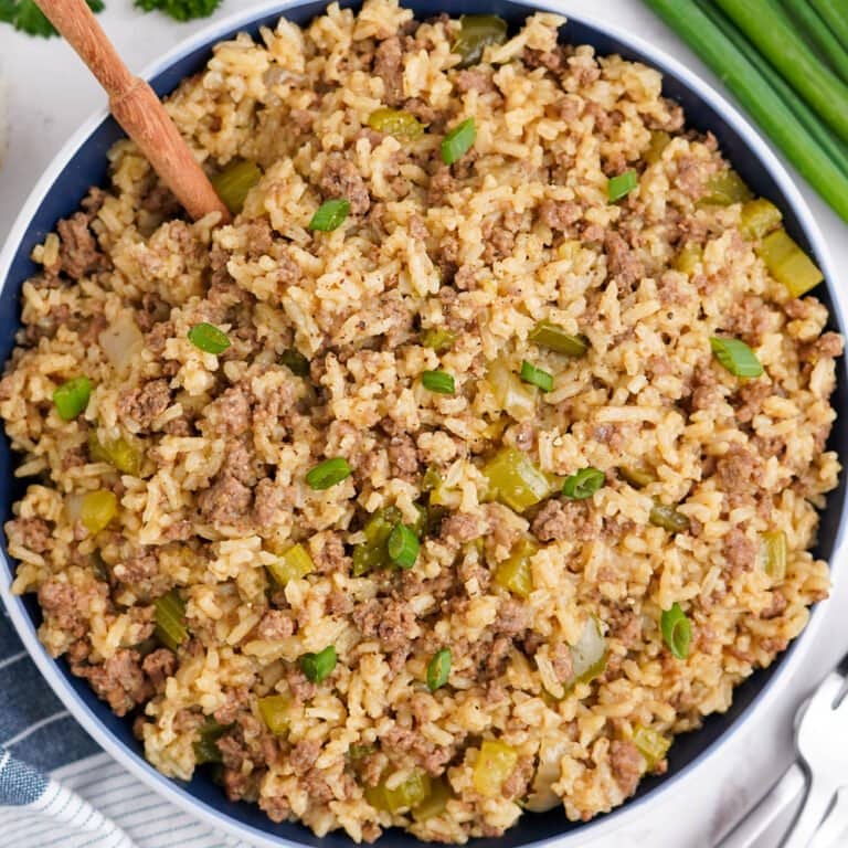 One Pot Dirty Rice - Yellow Bliss Road