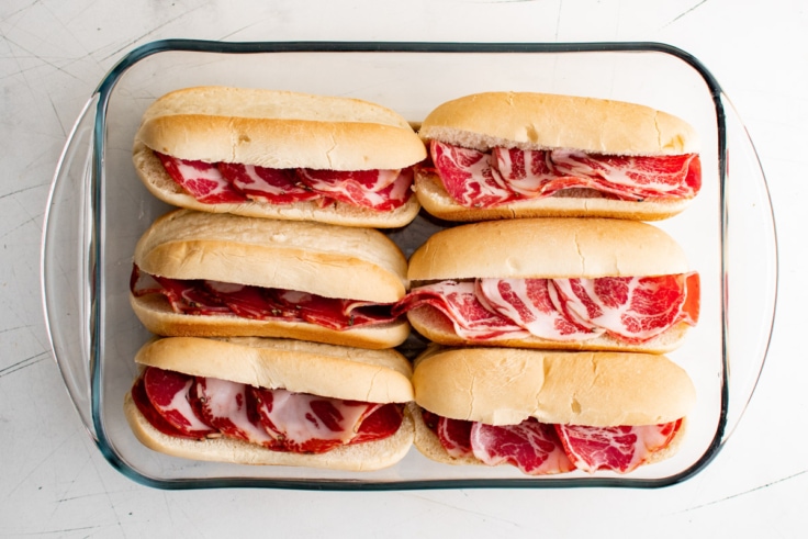 Classic Italian Sub | Baked Italian Sandwiches