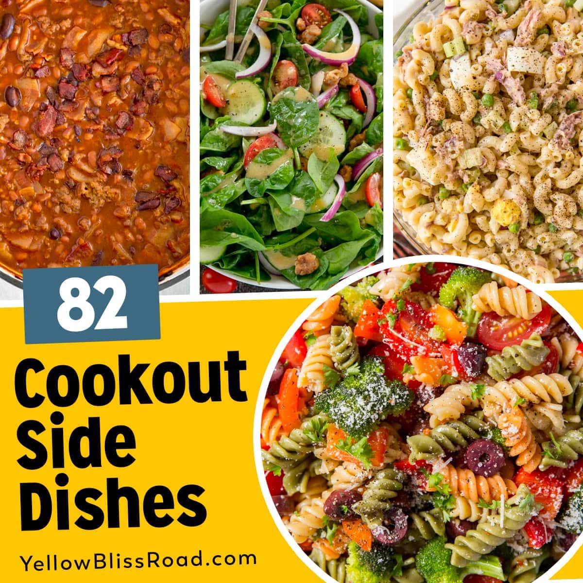 82 Cookout Side Dishes for Summer | YellowBlissRoad.com
