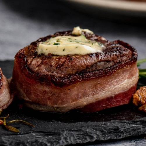 Bacon Wrapped Steak