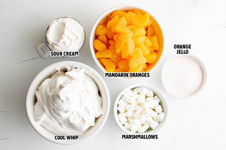 Mandarin Orange Salad - Yellow Bliss Road