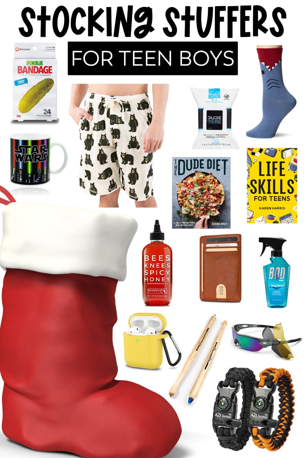 Stocking Stuffers For Teens and College Students | YellowBlissRoad.com