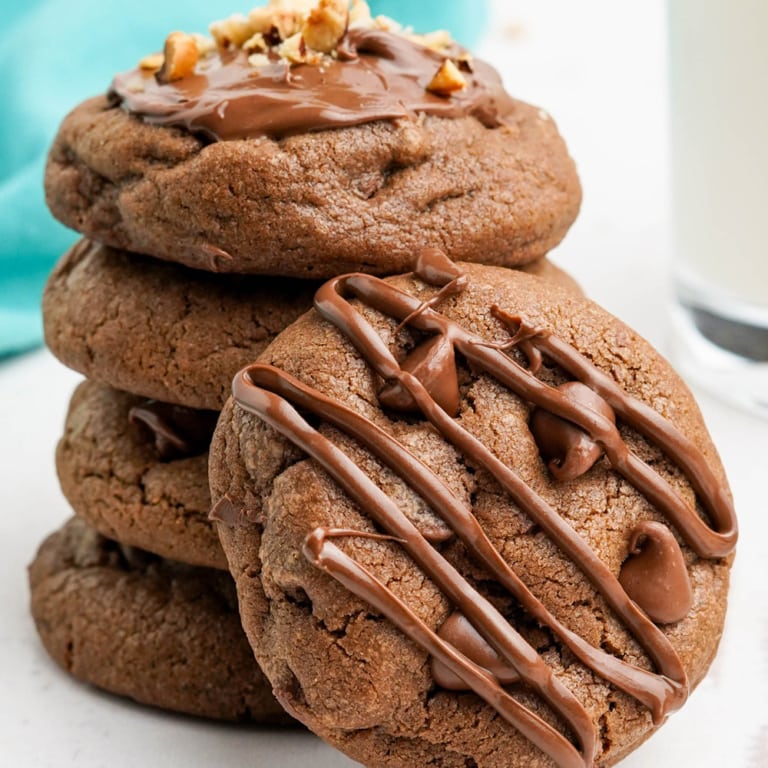 Nutella Cookies - Yellow Bliss Road