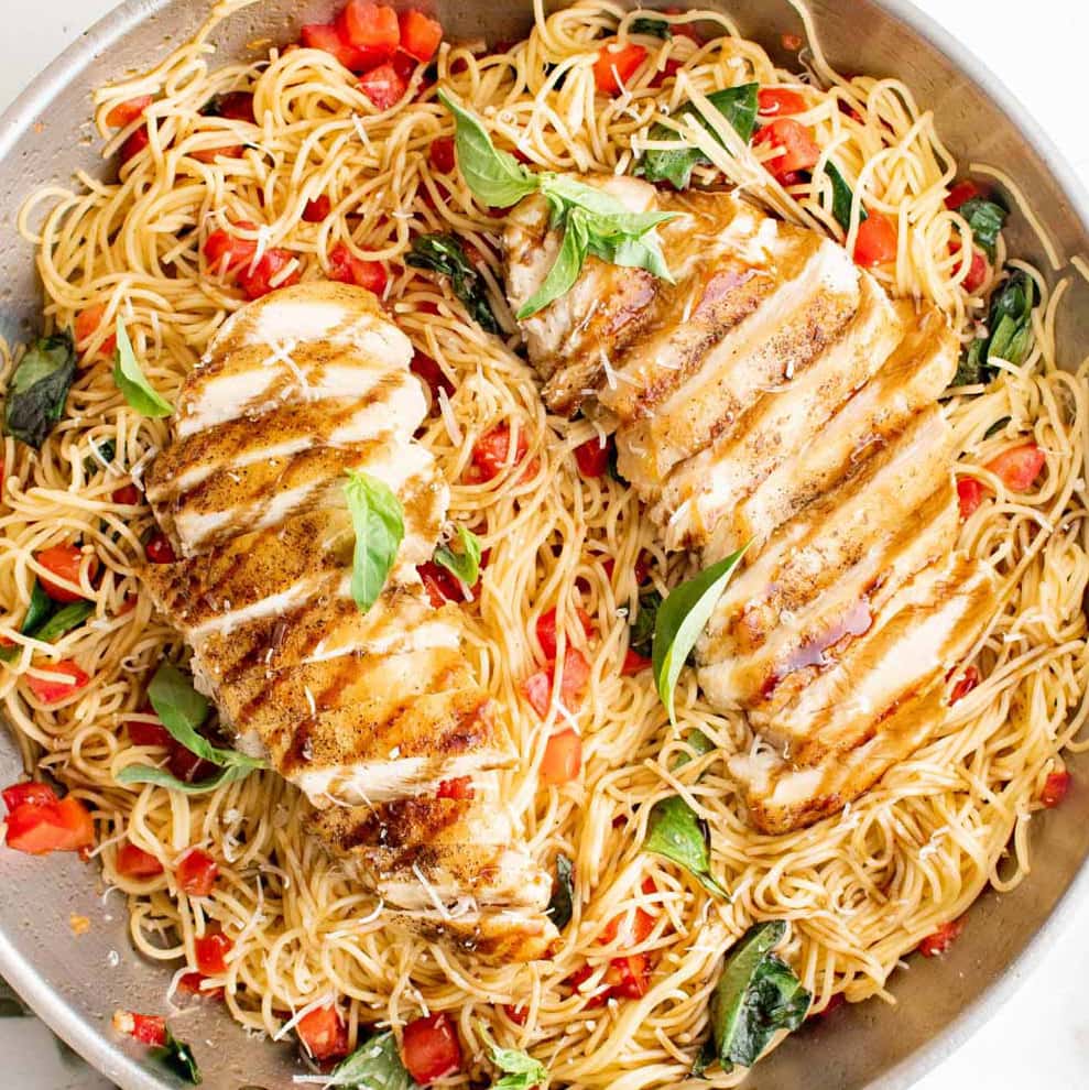 Bruschetta Chicken Pasta