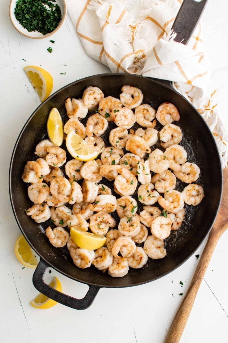 Pan Seared Shrimp | Yellow Bliss Road